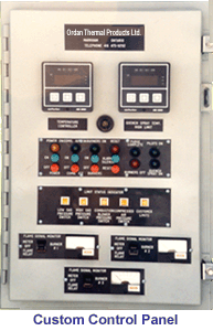 Ordan Thermal Products Ltd.:Custom Designed Systems:CONTROL PANELS